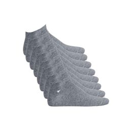 Tom Tailor Damen Sneakersocken "Socken 8er Pack", Gr. 35, grau, Obermaterial: 77% Baumwolle CO. 20% Polyamid PA. 3% Elasthan EL., Socken