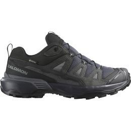Salomon Damen Outdoorschuh "X ULTRA 360 LEATHER GORE-TEX", Gr. 42,5, blau, Nubukleder, Synthetik, Schuhe, wasserdicht
