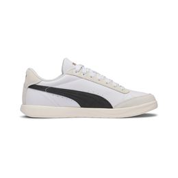 Puma Damen Sneaker "VIKKY STAR OG", Gr. 38,5Puma wei&szlig;, Puma schwarz, Puma gold, warm wei&szlig;, Leder, Schuhe