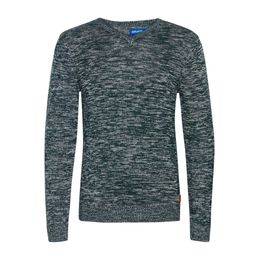 Blend Herren Strickfleece-Pullover "Strickpullover BHDansel", blau, Gr. XXXL, Obermaterial: 50% Baumwolle CO. 50% Polyacryl PAN., Pullover