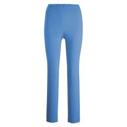 GOLDNER Damen Schlupfhose "Kurzgr&ouml;&szlig;e Schlupfhose CARLA in Super-Stretch", blau, Gr. 19, Obermaterial: 72% Viskose CV. 25% Polyamid PA. 3% Elasthan