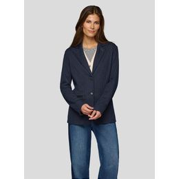 Rabe Damen Jackenblazer "Jacke", blau, Gr. 44, 64%Polyester, 33%Viskose, 3%Elastan, 100%Polyester, Blazer