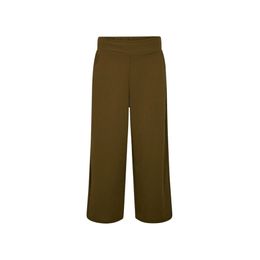 Chinohose soyaconcept "Soya Concept Trousers SC-SIHAM", Damen, Gr. L, Normalgr&ouml;&szlig;en, 7965 schwarz olive, Obermaterial: 95% Polyester, 5% Elasthan, Hosen Chinohose