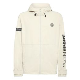 Plein Sport Herren Windbreaker "Scratch", grau, Gr. XXXL, Obermaterial: 89% Polyamid, 11% Elasthan. Futter: 100% Polyester, Jacken