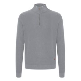 Blend Herren Troyer "Stricktroyer BHCodford", grau, Gr. XXL, Obermaterial: 100% Baumwolle CO., Pullover