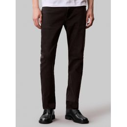 Herren Slim-fit-Jeans "SLM TPR", schwarz, Gr. 31, Calvin Klein Jeans, unifarben, Denim/Jeans, Obermaterial: 98% Baumwolle, 2% Elasthan, Jeans, Mit