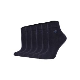 JOOP! JOOP Damen Sneakersocken "Socken Women for your daily glam cotton Socks 6p 6er Pack", Gr. 39, blau, Obermaterial: 87% Baumwolle CO. 10% Polyamid PA.