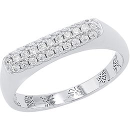 JOOP! JOOP Damen Fingerring "2038939/-40/-41/-42", 60, Silber 925 (Sterlingsilber), 4,5mm, silber, Silber 925 (Sterlingsilber), Fingerringe, mit Zirkonia