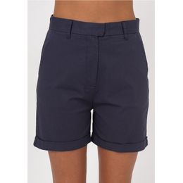FRESHLIONS Damen Shorts "Katarina", blau, Gr. S, unifarben, 97% Baumwolle, 3% Elasthan, Hosen, im klassischen Design