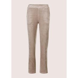 Madeleine Mode MADELEINE Damen Schlupfhose "Sweathose Sweathose", beige, Gr. 46, Obermaterial: 90% Polyester PES. 10% Elasthan EL., Hosen