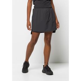 Jack Wolfskin Damen Hosenrock "BIKE COMMUTE SKORT W"phantom, Gr. XL, OBERSTOFF 89% POLYESTER, 11% ELASTHAN FUTTER 100% POLYESTER, R&ouml;cke