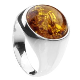 OSTSEE-SCHMUCK Damen Fingerring "OSTSEE-SCHMUCK Ring Classic 14 mm Ring Classic 14 mm", 52 (16,6), Silber 925 (Sterlingsilber), silber, Silber 925