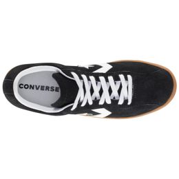 Converse Damen Sneaker "CLASSIC TRAINER SUEDE", Gr. 37, schwarz-wei&szlig;, Leder, Schuhe