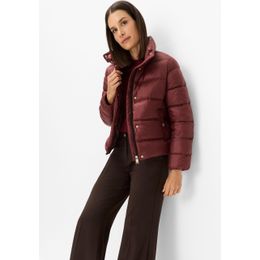 Fuchs & Schmitt FUCHS SCHMITT Damen Steppjacke "Steppjacke", rot, Gr. 38, clean, unifarben, Web, Obermaterial: 100% Polyester, Jacken, mit Eingrifftaschen an der