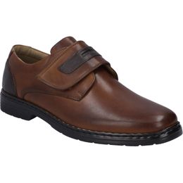 Josef Seibel Herren Slipper "Alastair 02, cognac-kombi", Gr. 48, braun, Obermaterial: 100% Rindsleder Leather cow., Schuhe