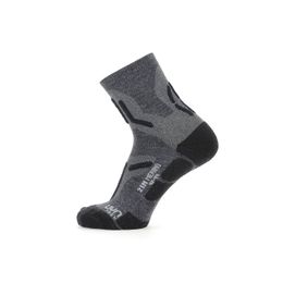 uyn Herren Kurzsocken "Socken 1er Pack", Gr. 45, schwarz, Obermaterial: 48% Polyamid PA. 30% Wolle mw. 19% Polypropylen PP. 3% Elasthan EL., Socken