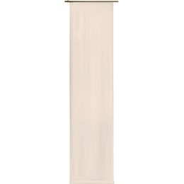 Schiebegardine WIRTH, B:60cm H:145cm, beige, Jacquard, Polyester, Wohnzimmer, Gardinen, "Umea"