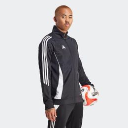Herren Trainingsjacke "TIRO24 TRJKT", schwarz-wei&szlig;, Gr. XXL, adidas Performance, Obermaterial: 100% Polyester, Jacken