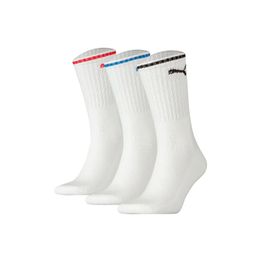 Puma Herren Kurzsocken "Socken 3er Pack", Gr. 39, wei&szlig;, Obermaterial: 76% Baumwolle CO. 21% Polyester PES. 2% Elastodien ED. 1% Elasthan EL., Socken