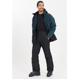 WHISTLER Herren Skihose "Fairfax", schwarz, Gr. XXL, unifarben, 100% Polyester, Hosen, mit wasser- und winddichter Funktionsmembran