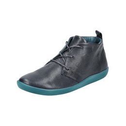 Think! THINK Damen Schnürschuh "Think Halbschuhe Nappaleder", Gr. 37,5, blau, Nappaleder, Schuhe