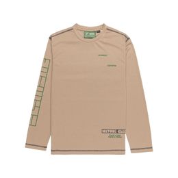 Element Herren T-Shirt "Nature Calls x Element Globe Dry", silber, Gr. XS, Obermaterial: 100% Polyester., Shirts