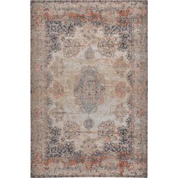 Teppich Tom Tailor HOME, B:230cm H:5mm L:340cm, bunt, Baumwolle, Kunstfaser, Wohnzimmer, Teppiche, "Funky Orient Kirman", Kurzflor, Orient-Optik,