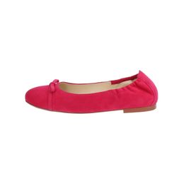Högl HÖGL Damen Ballerina "Högl Ballerinas Samt", Gr. 38,5, pink, Textil, Schuhe