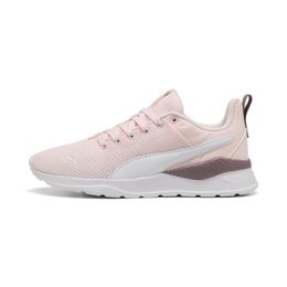 Puma Damen Sneaker "ANZARUN LITE", Gr. 38,5jasmine flower, Puma wei&szlig;, plum jam, Textil, Schuhe