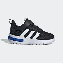 M&auml;dchen Sneaker "RACER TR23 KIDS", adidas Sportswear, Gr. 22, schwarz-wei&szlig;, Synthetik, Textil, Schuhe, f&uuml;r Kinder, Design auf den Spuren des adidas