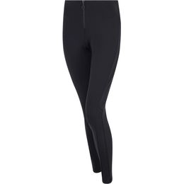 Damen Röhrenhose, schwarz, Gr. 46, Sportalm KITZBÜHEL, clean, unifarben, Obermaterial: 90% Polyamid, 10% Elasthan, Hosen, mit Reißverschluss vorne