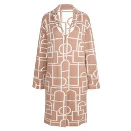 Alba Moda Damen Langmantel "Strickmantel Strickmantel", wei&szlig;, Modern, Gr. 40, Obermaterial: 50% Viskose CV. 28% Polyester PES. 22% Polyamid PA.,