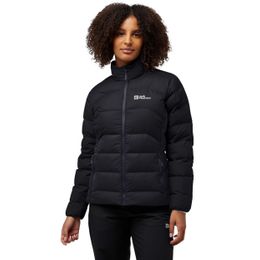 Jack Wolfskin Damen Daunenjacke "ATHER", schwarz, Gr. L, Obermaterial: 100% Polyester. Futter: 100% Polyester. Wattierung: 100% Daunen, Jacken,