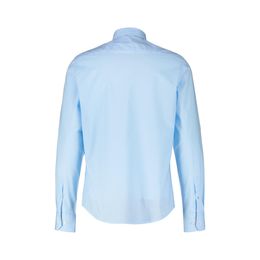 Lerros Herren Langarmhemd "Lerros Basic Poplinhemd, Kent-Kragen", blau, Gr. XXL, 100% Baumwolle, Hemden