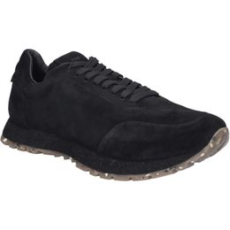 Josef Seibel Herren Sneaker "Adrian 01, schwarz", Gr. 40, schwarz, Obermaterial: 100% Rindsleder Leather cow., Schuhe