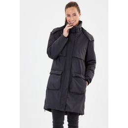 WHISTLER Damen Parka "Mombay", grau, Gr. 44, unifarben, 100% Polyester, Jacken, mit atmungsaktiver und feuchtigkeitsregulierender Eigenschaft