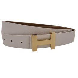 AnnaMatoni Damen Lederg&uuml;rtel "AnnaMatoni Lederg&uuml;rtel Goldi Lederg&uuml;rtel Goldi", wei&szlig;, Gr. 130, 100% Leder, G&uuml;rtel