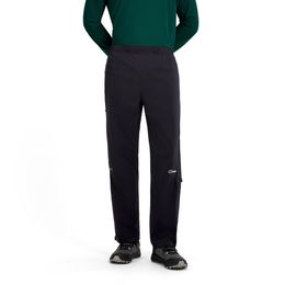 Berghaus Herren Regenhose "PACSMART 2.5L RAIN-PANT", schwarz, Gr. XL, Obermaterial: 100% Polyamid, Hosen, ohne Verschluss, atmungsaktiv, wasserdicht,