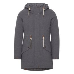 oxmo Damen Parka "Parka OXMelly", grau, Gr. L, Obermaterial: 100% Polyester PES., M&auml;ntel