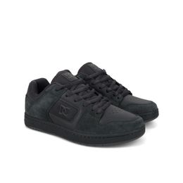 DC Shoes Herren Sneaker "Manteca", Gr. 9, grau, Obermaterial: Leder (Kuh) / Futter: Textil / Au&szlig;ensohle: Gummi, Schuhe