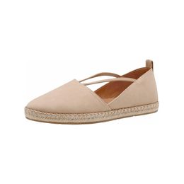 Tamaris Damen Espadrille "Tamaris Halbschuhe Leder", Gr. 39, braun, Leder, Schuhe