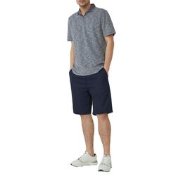s.Oliver Herren Bermudas, blau, Gr. 31, Strukturmuster, Web, Obermaterial: 100% Baumwolle, Hosen, Sommerhose mit Struktur Muster