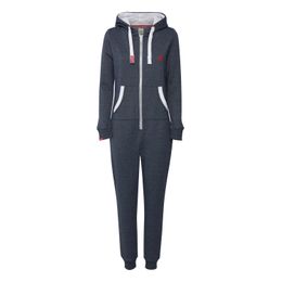 oxmo Damen Overall "Overall OXBenna", blau, Gr. XS, Obermaterial: 60% Baumwolle CO. 40% Polyester PES., Overalls