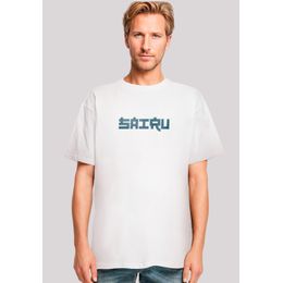 F4NT4STIC Herren T-Shirt "Koi Fish Oversize Japan Streetstyle", weiß, Gr. L, Obermaterial: 100% Baumwolle, Shirts, Japan Streetwear Styles