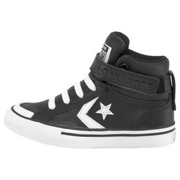Converse Kinder Sneaker "PRO BLAZE STRAP LEATHER", Gr. 30, schwarz-wei&szlig;, Leder, Schuhe
