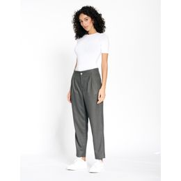 Gang Damen Relaxhose "Gang Hosen Relaxed 94AVA", grau, Gr. 29, 62% Polyester, 35% Viskose, 3% Elasthan, Hosen