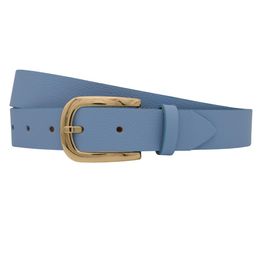AnnaMatoni Damen Lederg&uuml;rtel "AnnaMatoni Lederg&uuml;rtel Flora Lederg&uuml;rtel Flora", blau, Gr. 130, 100% Leder, G&uuml;rtel