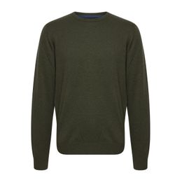 Blend Herren Strickfleece-Pullover "Strickpullover BHNolen", gr&uuml;n, Gr. S, Obermaterial: 100% Baumwolle CO., Pullover