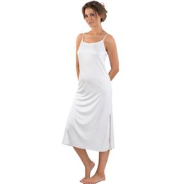Nina von C. Damen Neglig&eacute; "Neglig&eacute; Elegance", Gr. 44, wei&szlig;, Obermaterial: 81% Viskose CV. 19% Polyester PES., Kleider