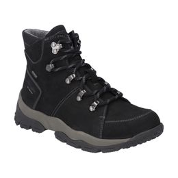 Josef Seibel Damen Stiefelette "Philippa 50, schwarz", Gr. 40, schwarz, Obermaterial: 80% Rindsleder Leather cow. 20% Textilmaterial TEXMAT., Schuhe